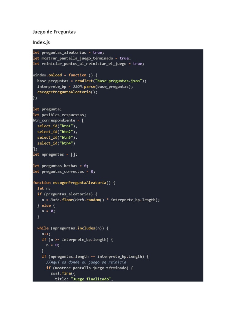 3.-Juego de Preguntas.-Index - Js 2 | PDF | Formatos de archivo de computadora