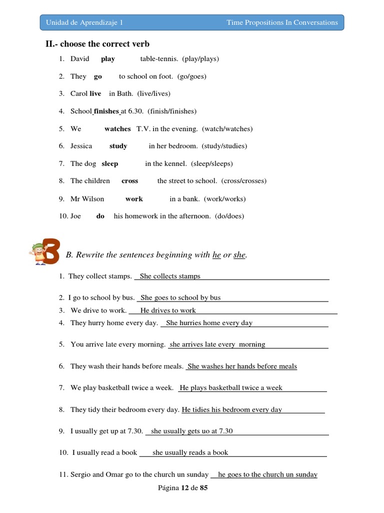 Tarea 12 y 13 de Ingles | PDF | Language Arts & Discipline