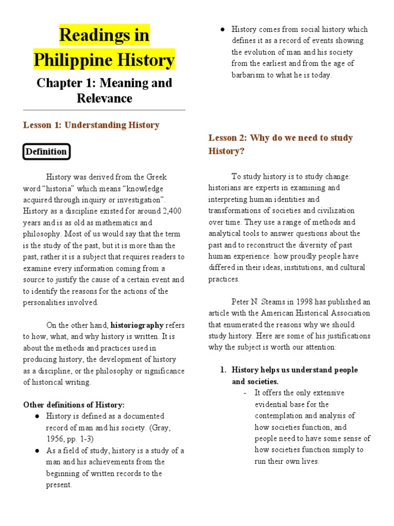 Meaning and Relevance (RPH CH1) | PDF | Reason | Academic Discipline ...