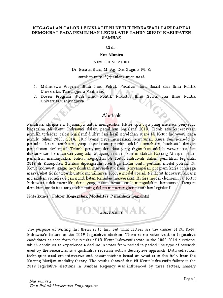 Jurnal Skripsi | PDF