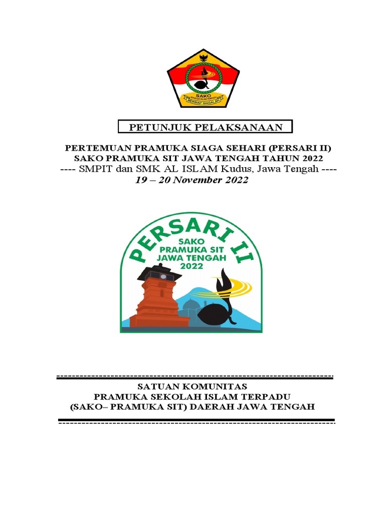 Persari II Sako Sit Th. 2022 (Juklak) | PDF | Perjalanan | Agama ...