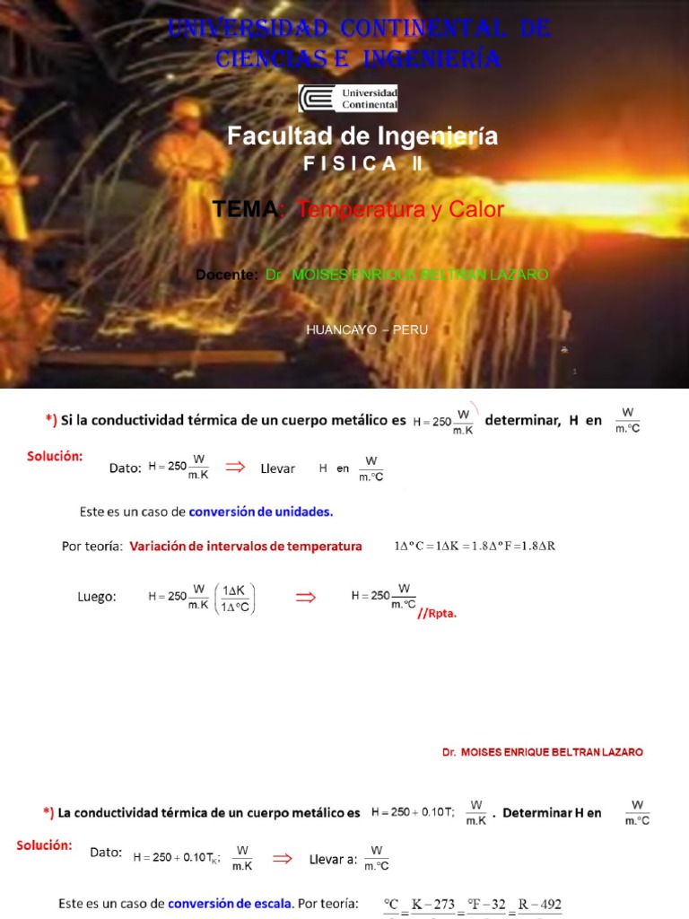Problemas Resueltos de Temperatura y Calor | PDF