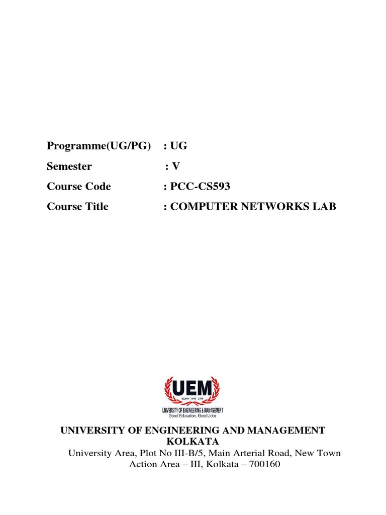 Computer Networks Lab Assignments | PDF | Network Socket | Client–Server Model