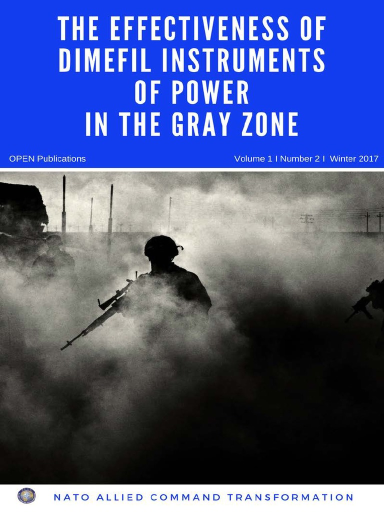 Effectiveness of DIMEFIL Instruments of Power in The Gray Zone | PDF ...
