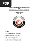 Sign Language Recognition Using Python and OpenCV | PDF | Information ...