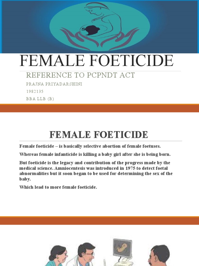 On Female Foeticide | PDF | Human Rights | Gender Equality