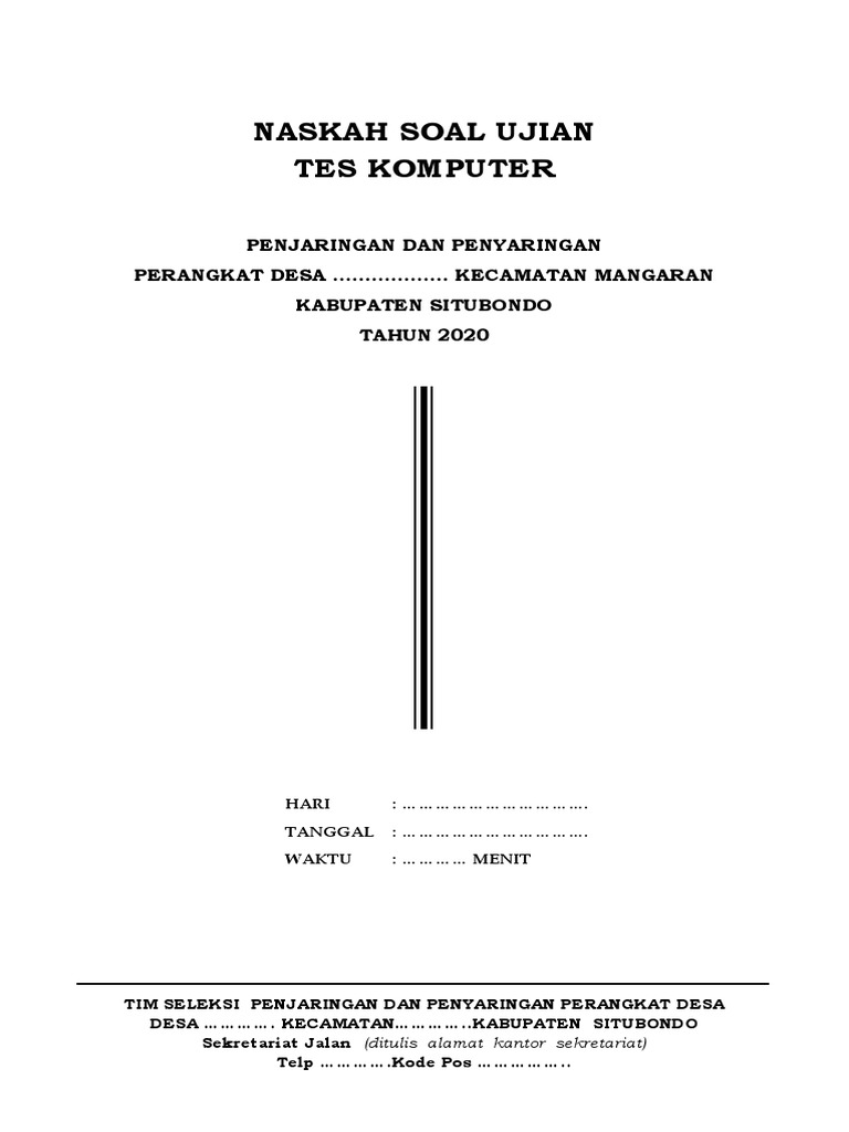 Tes Komputer | PDF