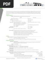 ProductSheet Iq200 Rackmount SatelliteModem | PDF | Computer Network ...