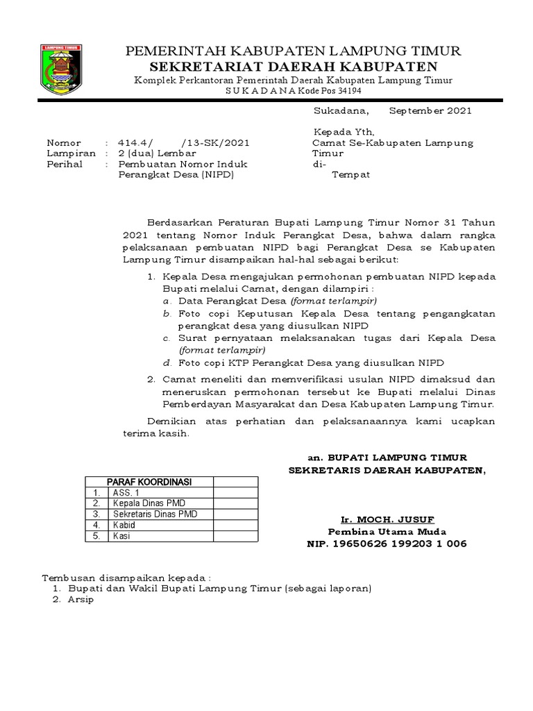 Surat Nipd Pdf