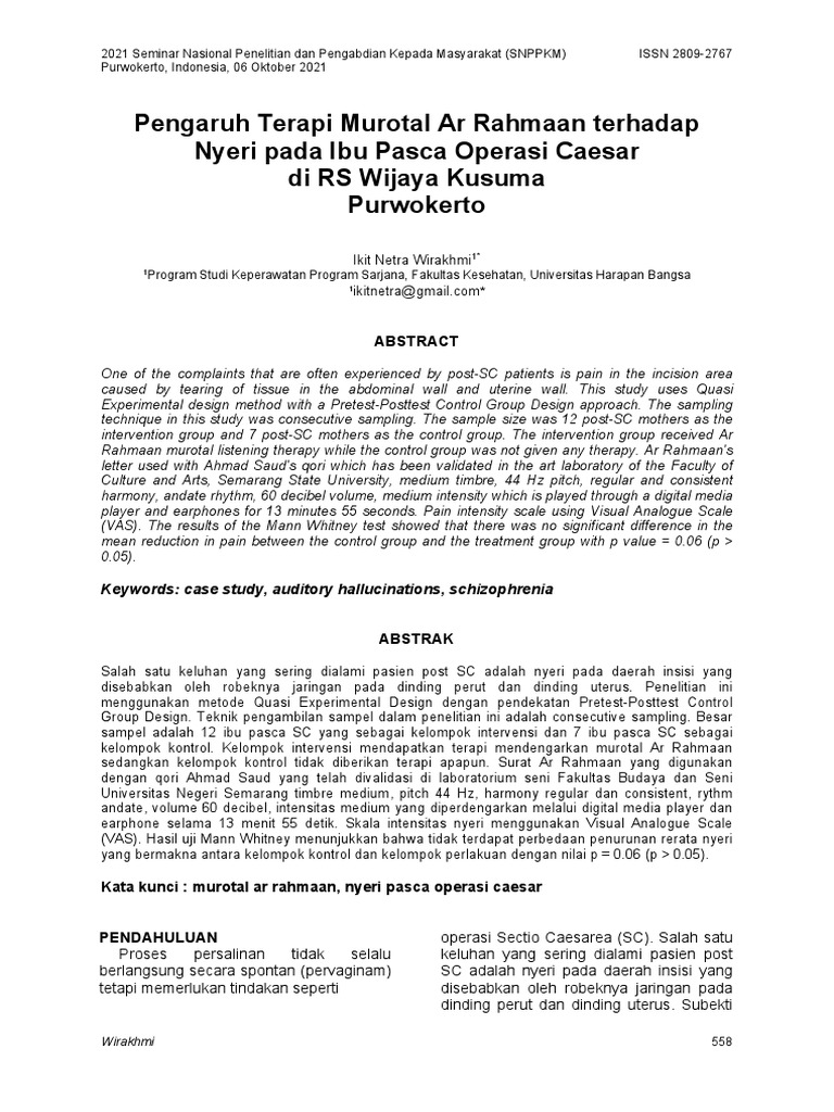 Terapi Murottal | PDF