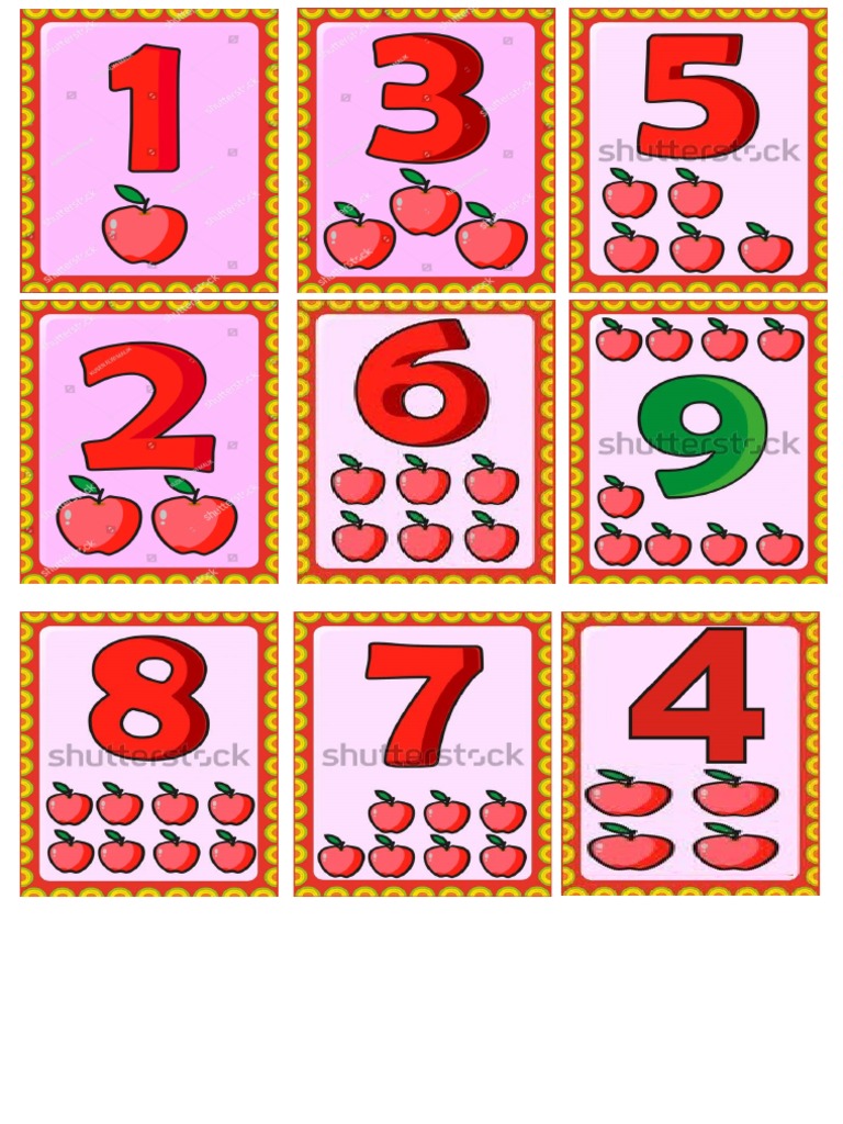 Fichas Numeros | PDF