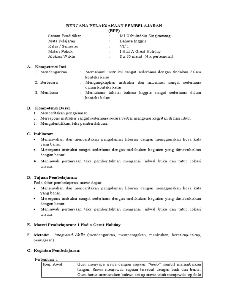 6 - RPP 2021 Ganjil | PDF