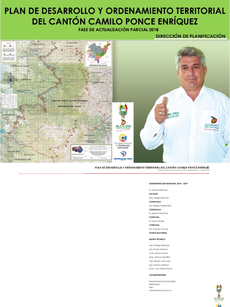Pdot Cantonalcamiloponceenriquez | PDF | Planificación