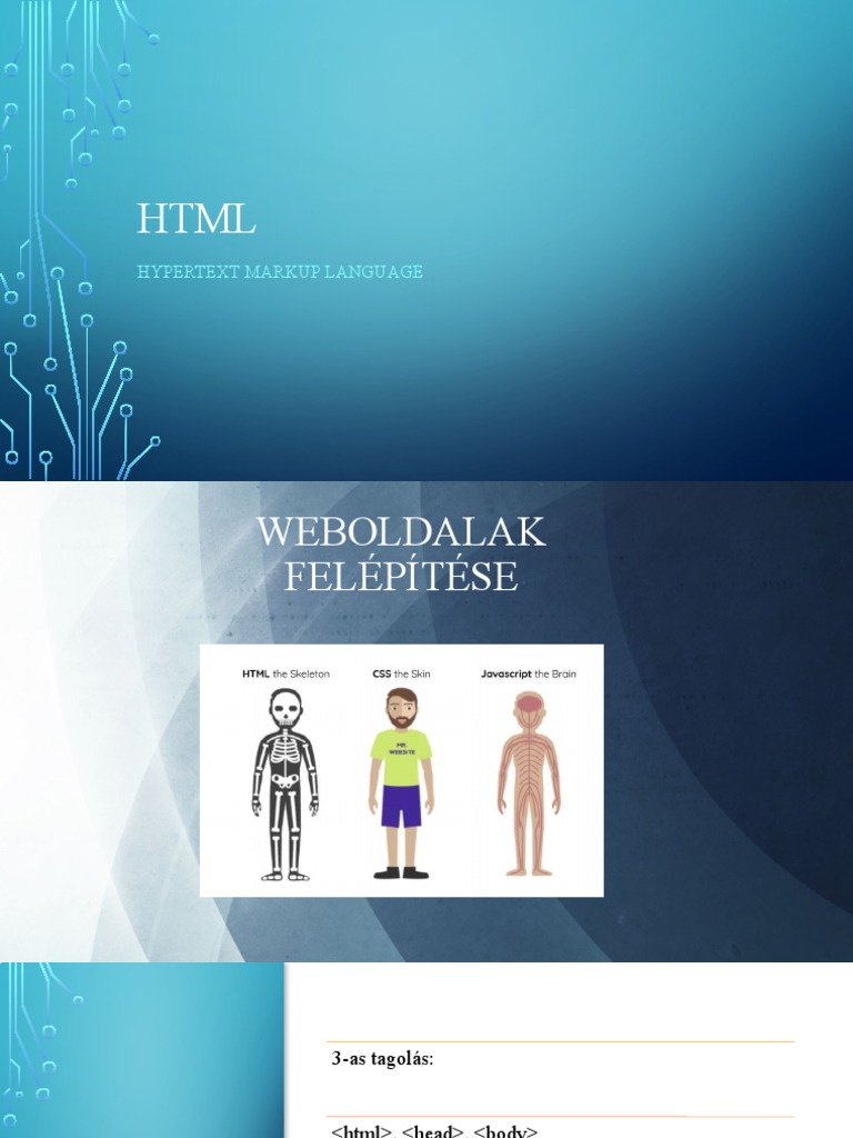 HTML Alapok | PDF