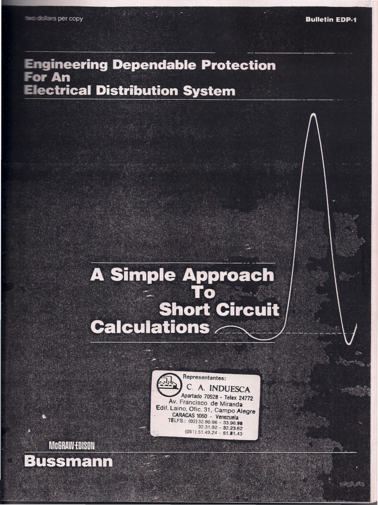A Simple Approach To Short Circuit Calculations - EDP1 | PDF ...