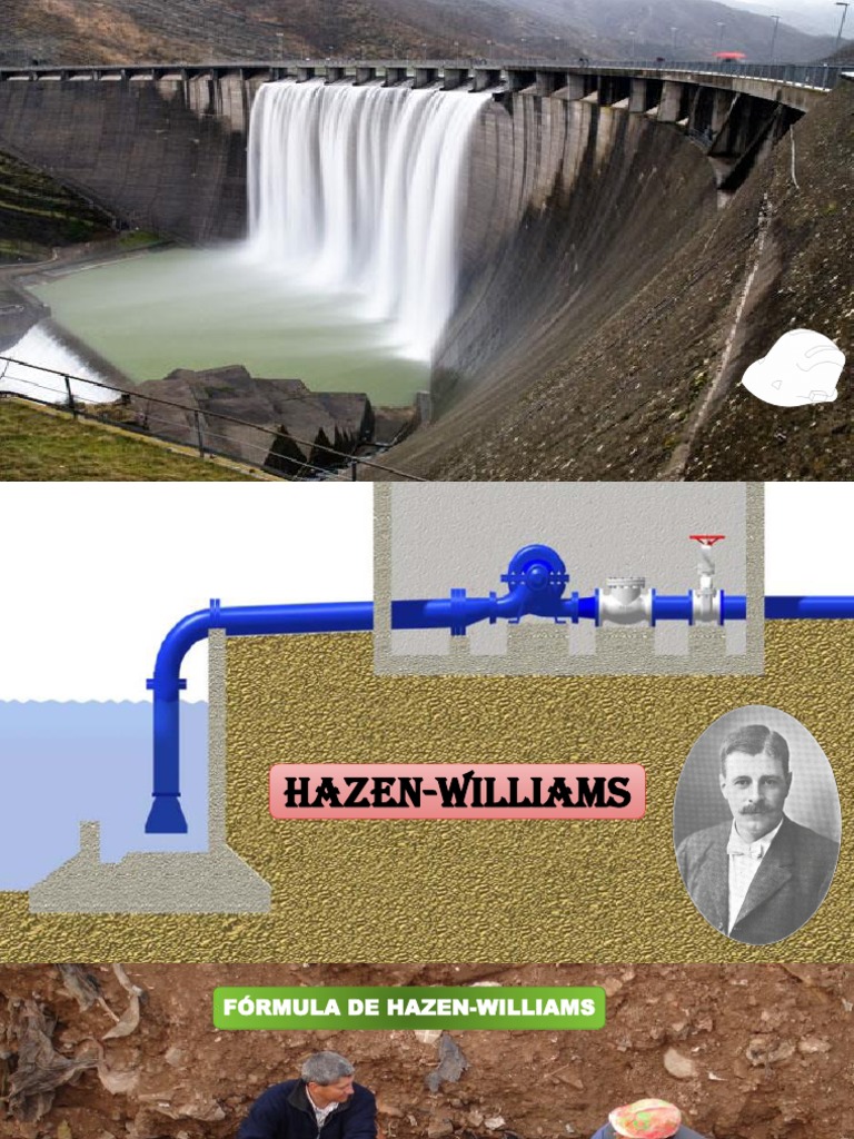 1-Formula de Hazen Williams | PDF | Gases | Física Aplicada e ...