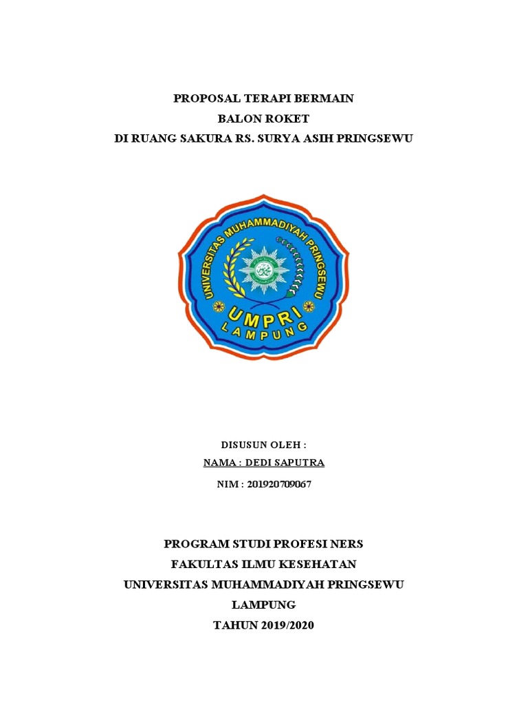 Terapi Bermain Balon Roket | PDF