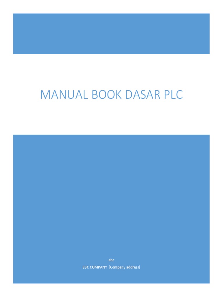 Manual Book Trainer Dasar Plc Pdf