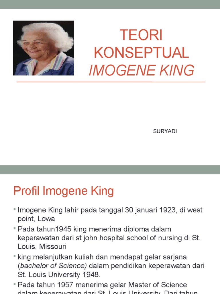 Ppt. Teori Imogene M. King | PDF