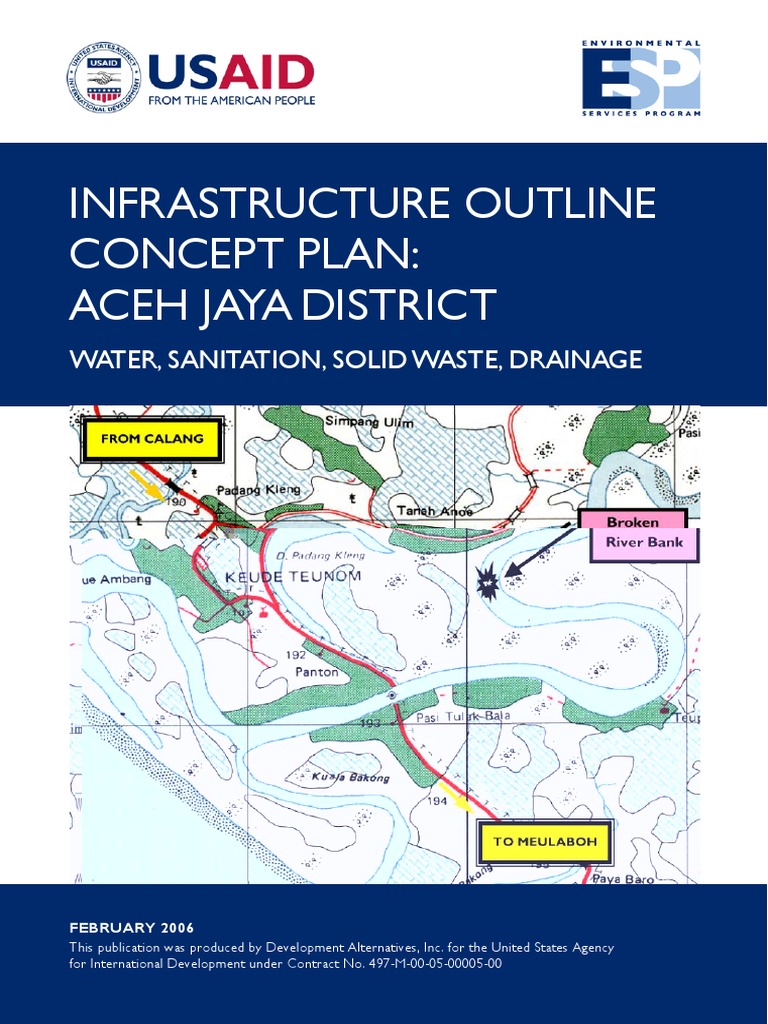 R 0078 Aceh Jaya Infrastructure | PDF | Infrastructure | Waste Management
