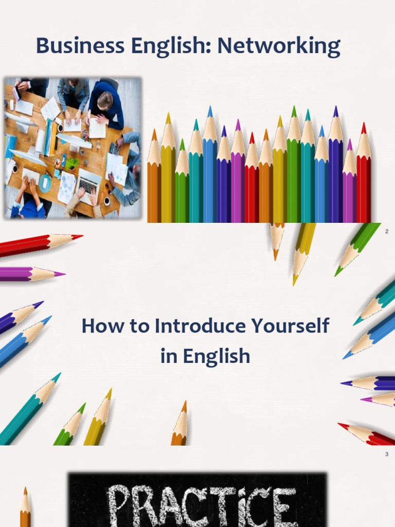 Business English Networking | PDF