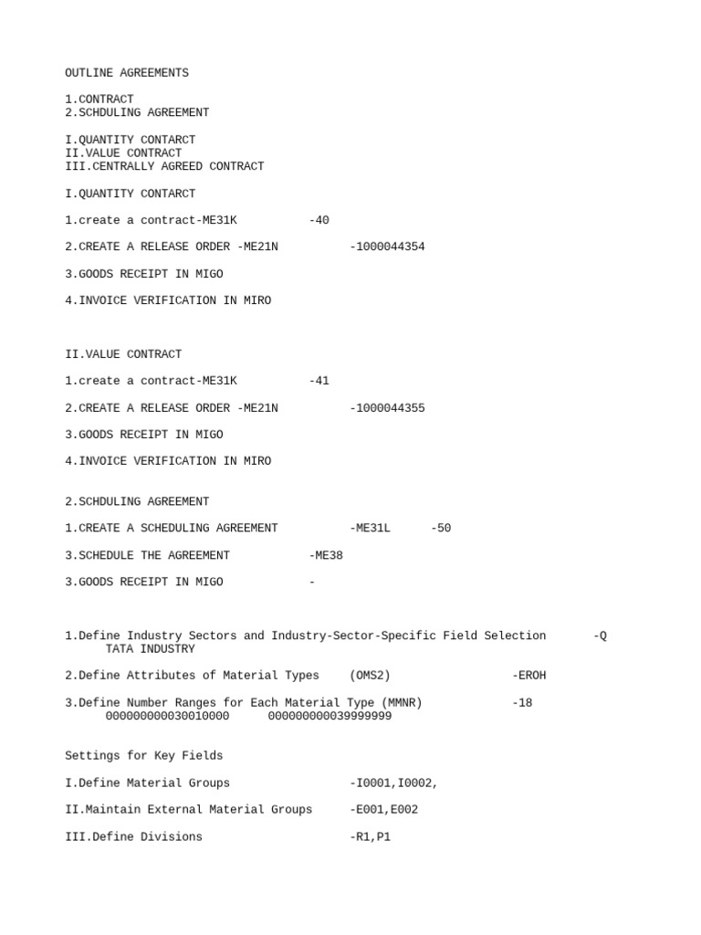 MM Outline Steps | PDF
