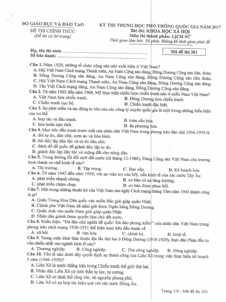 Lich Su | PDF