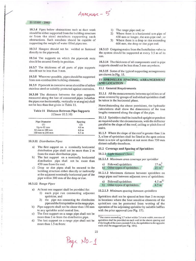 Annexure 5 (Is 15105) | PDF