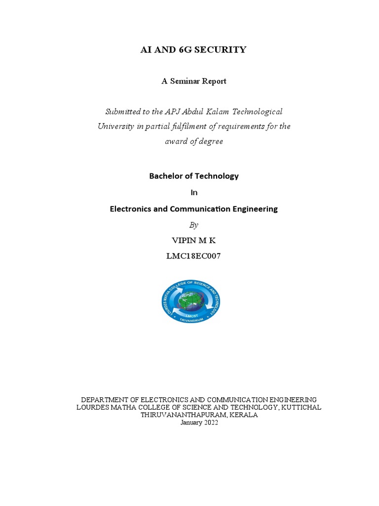 6G Report | PDF | Computer Network | Terahertz Radiation