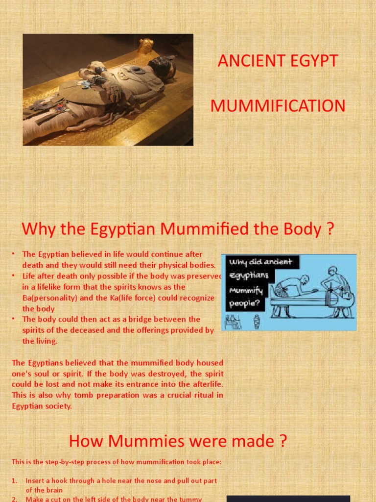 Mummification | PDF | Mummy | Ancient Egypt