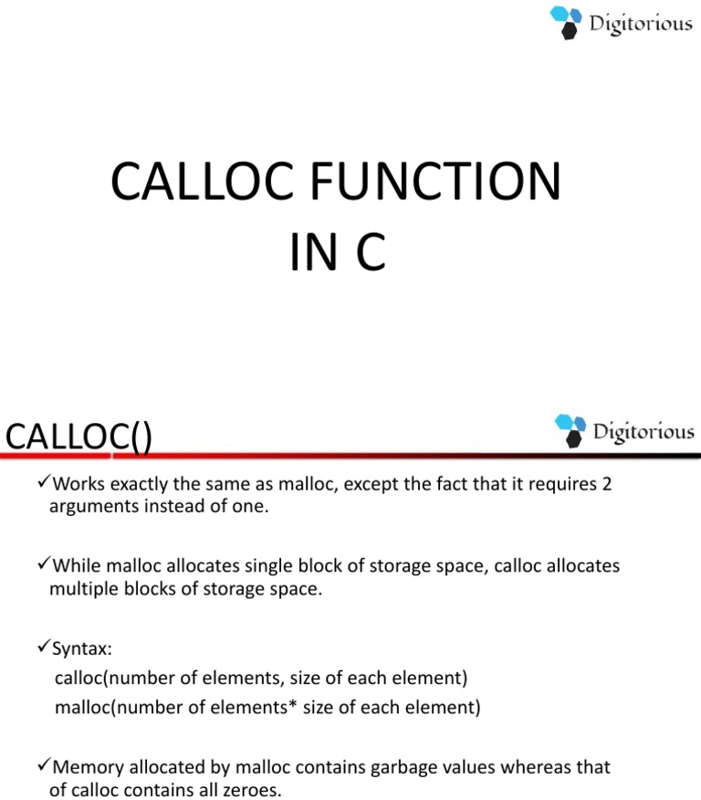 5 6+calloc+function | PDF 5 6+calloc+function | PDF