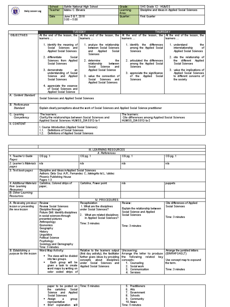 Understanding Applied Social Sciences | PDF | Social Sciences | Science