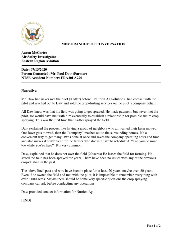 Record of Conversation - Farmer and Salesman-Rel | PDF | National ...