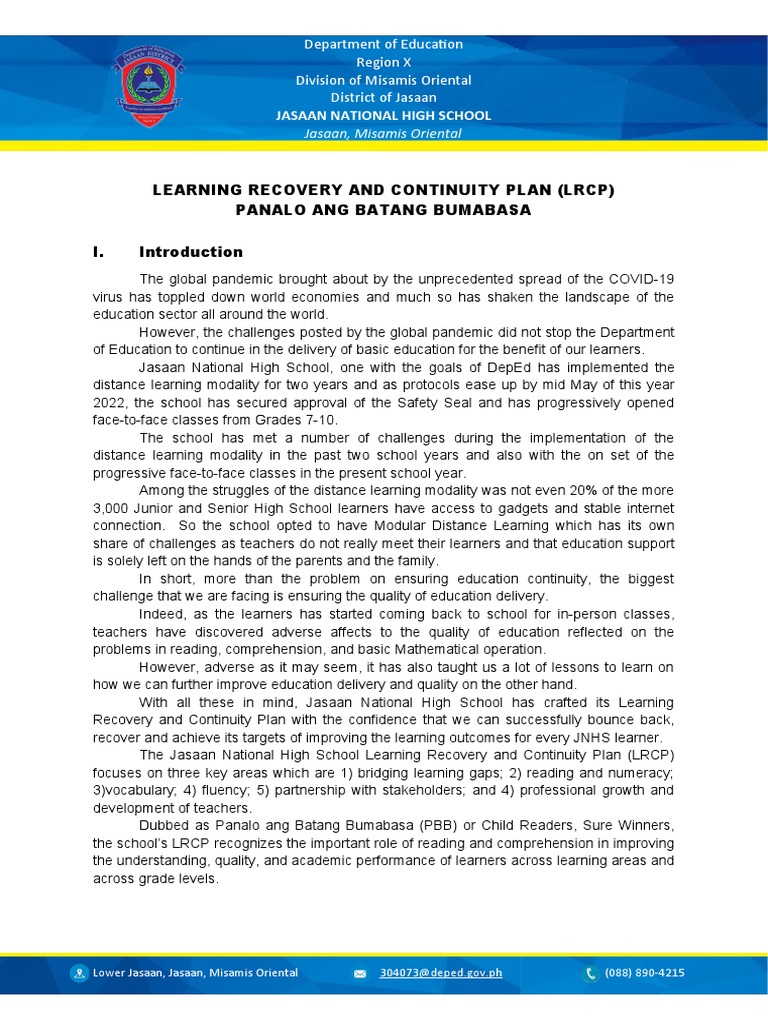 LRCP 2022 2023 L | PDF