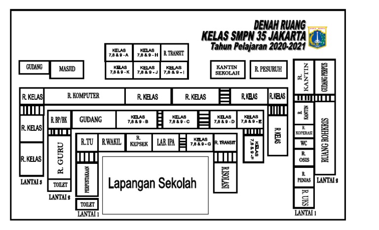 Denah Sekolah LAB | PDF