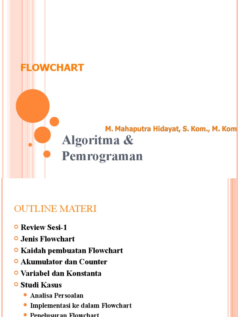 Jenis Flowchart, Kaidah Flowchart | PDF