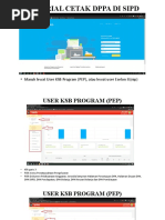 Tutorial Cetak DPA OPD di SIPD | PDF