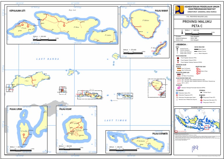 Maluku - Peta Provinsi (C) | PDF