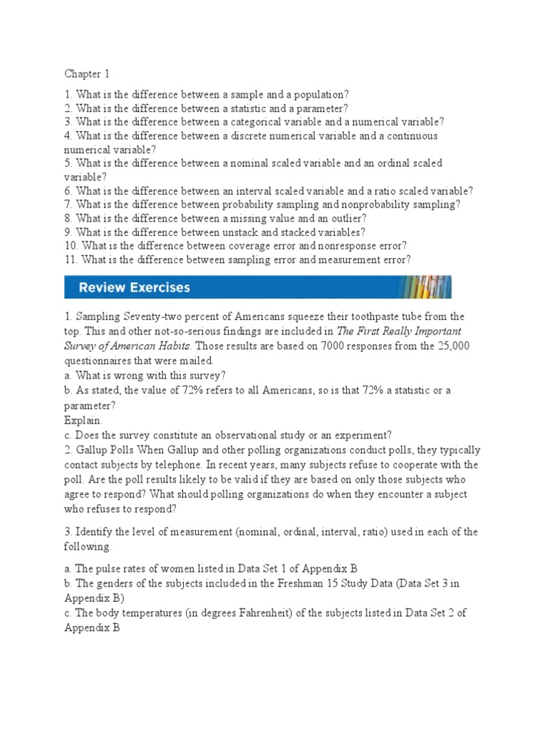 MAS202 | PDF | Sampling (Statistics) | Survey Methodology