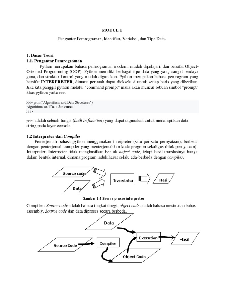 Modul I Alpro | PDF | Seni | Komputer