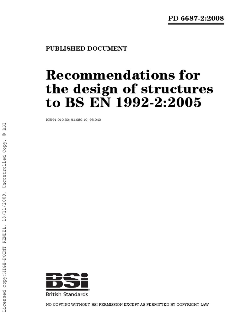 PD 6687-2 2008 | PDF
