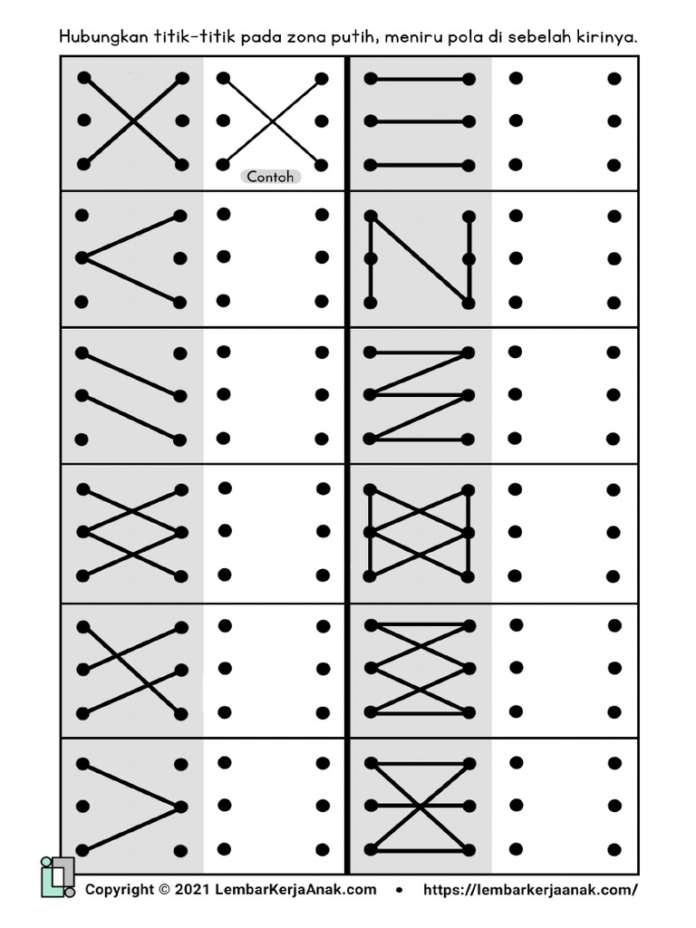 Meniru Pola Titik Titik | PDF