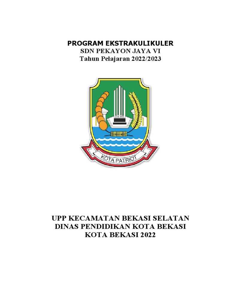 Program Eskul | PDF | Ilmu Sosial