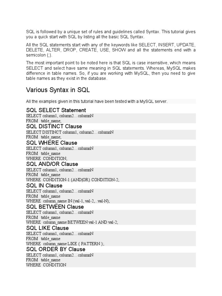 SQL2 | PDF | Database Index | Sql