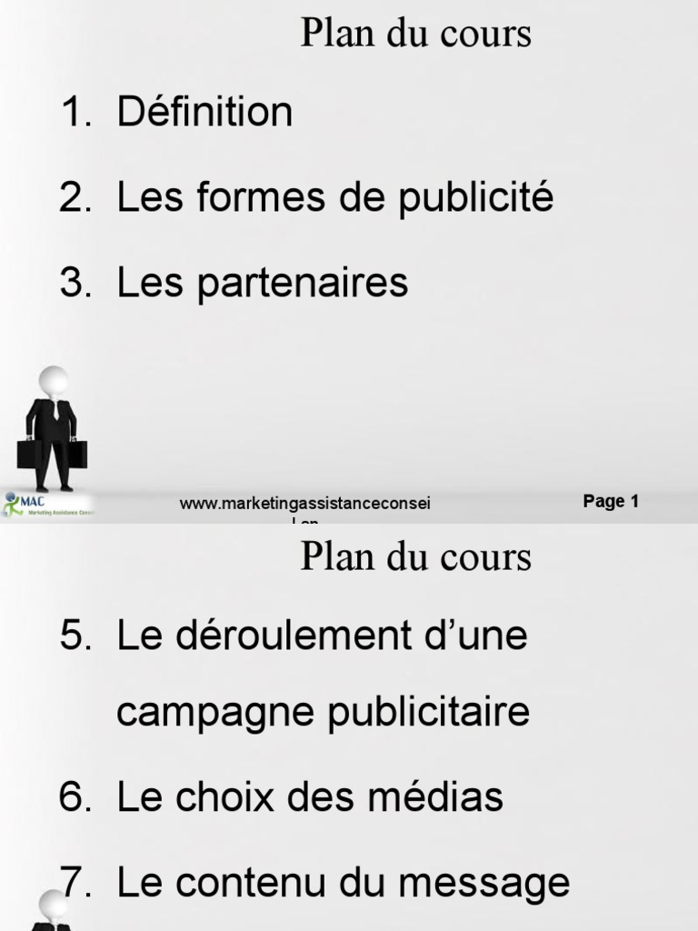 Publicité : Définitions et Stratégies | PDF | Publicité | Audience (média)