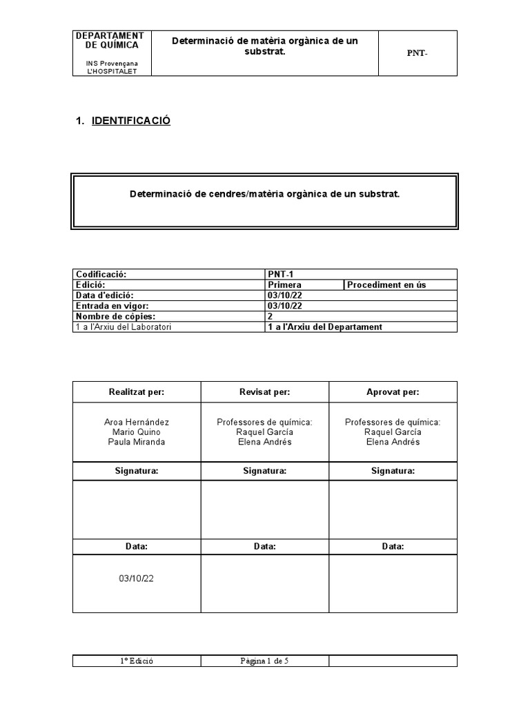 Plantilla PNT | PDF