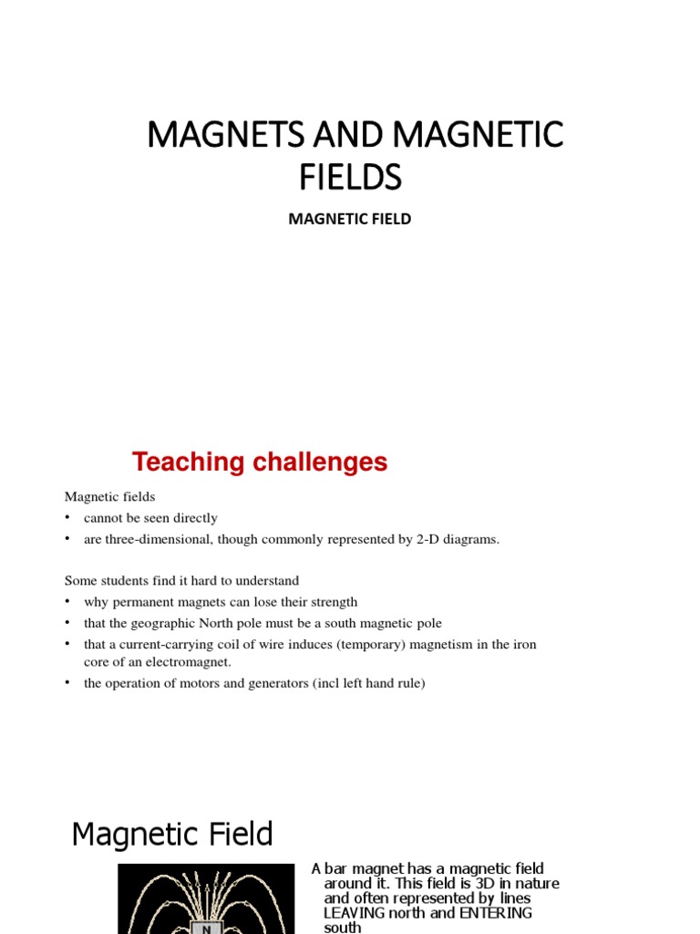 Lecture 5 ETT 05112 Magnetic Field, Magnetic Flux and Magnetic Force-2 | PDF | Magnetic Field ...