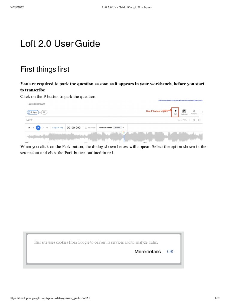 Loft 2.0 User Guide | PDF | Http Cookie | Software Development