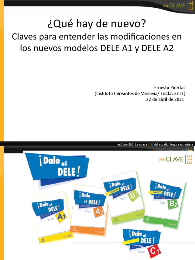 El Nuevo DELE A1 A2 | PDF | Cognición | Ciencia cognitiva