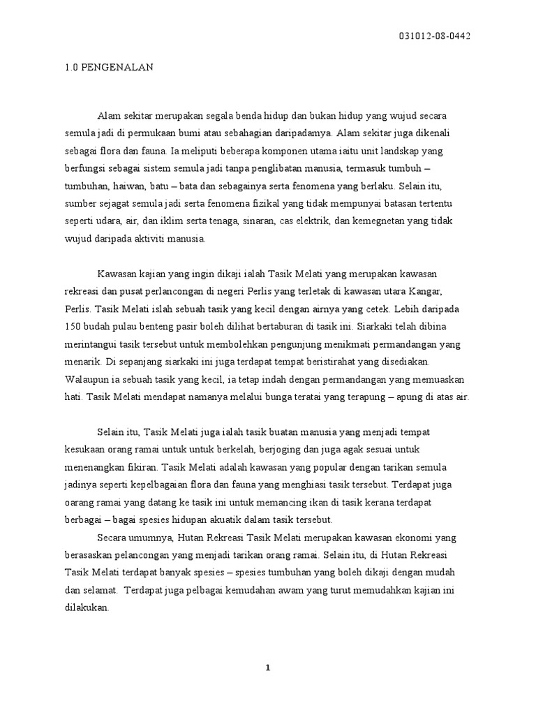 KK Geografi STPM Sem 3 | PDF